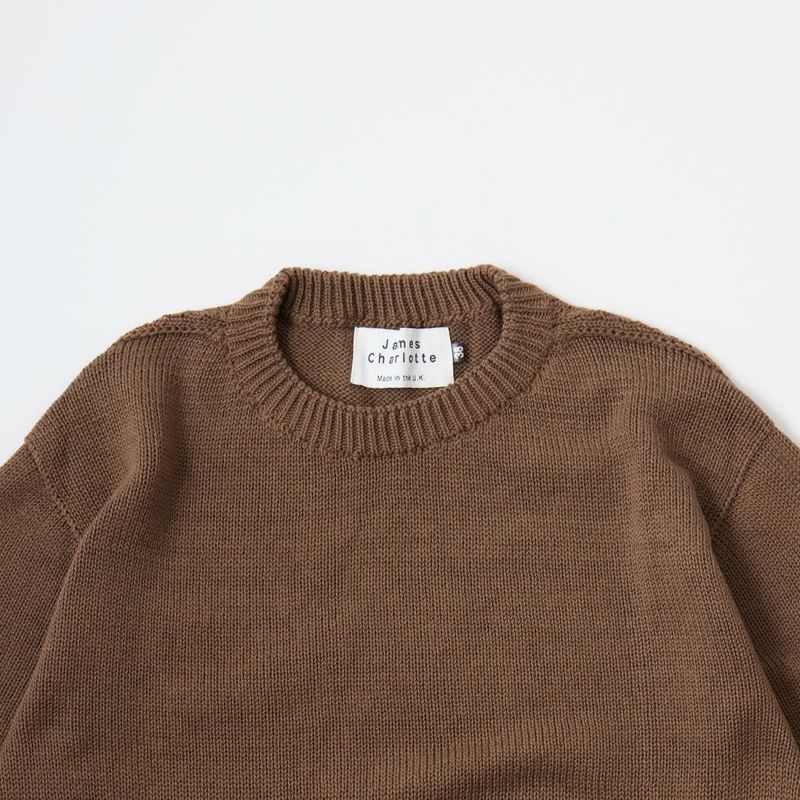 JAMES CHARLOTTE (ジェームス シャルロット) CREW NECK PULLOVER JAMES CHARLOTTE (ジェームス シャルロット) CREW NECK PULLOVER